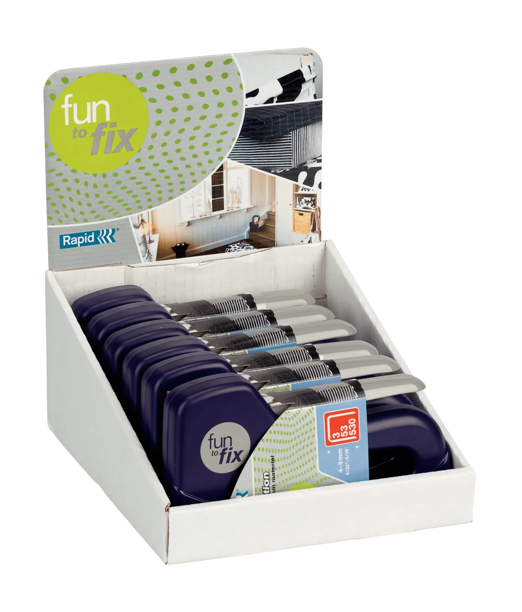 Agrafeuse Fun to Fix M10R de Rapid (Display) | RAPID-REDESIGN