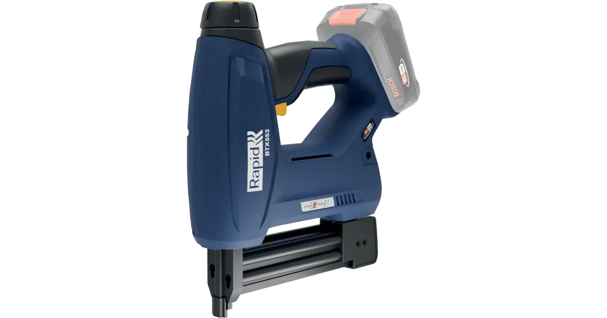 Rapid BTX553 Battery-powered staple gun 18V P4A | RAPID-REDESIGN