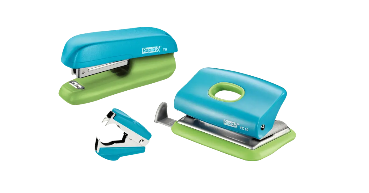 Rapid Mini Stapler F5 and Punch Set | RAPID