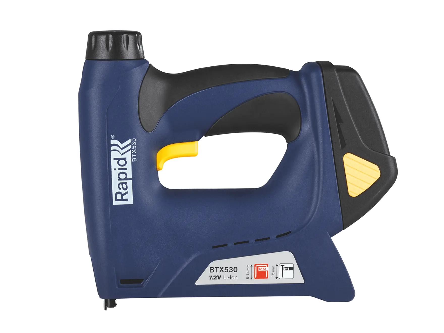 Rapid BTX530 Agrafeuse-cloueuse électrique sans fil à batterie Lithium ...