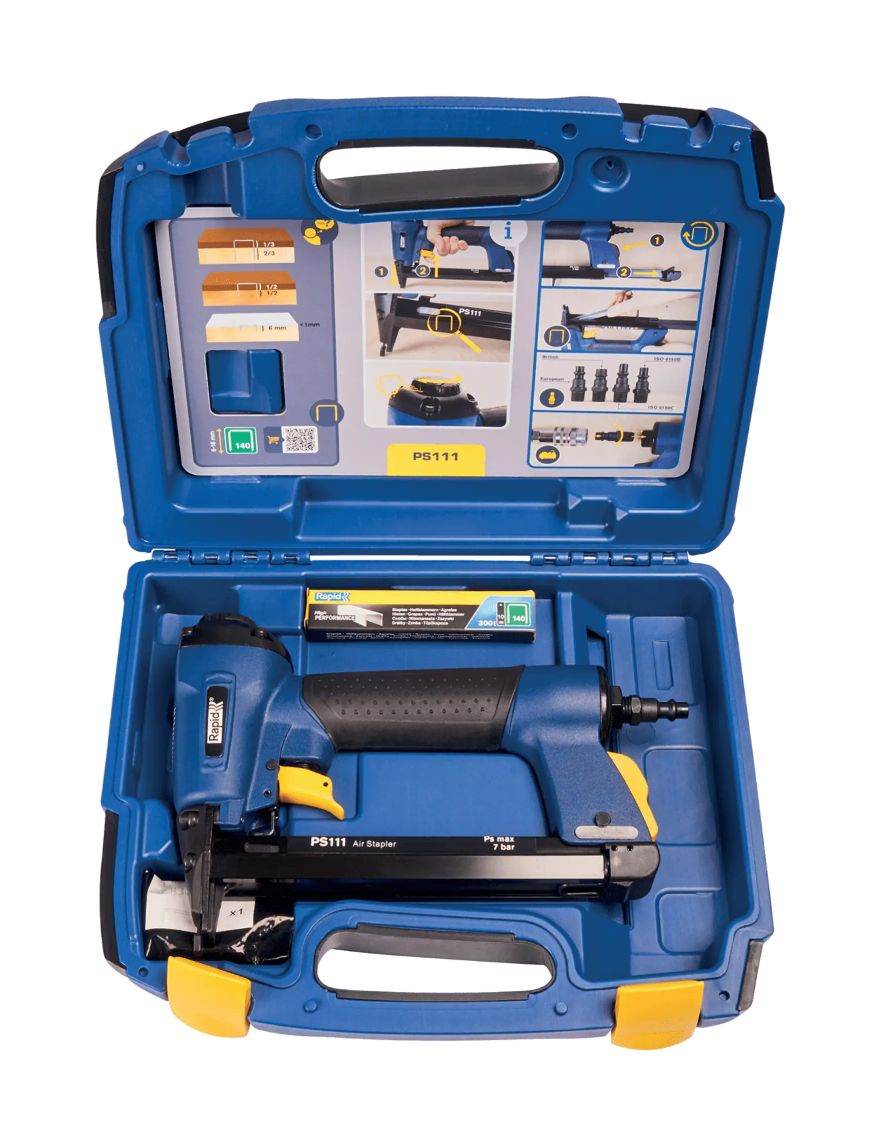 Rapid PS111 Tryckluftsdriven häftpistol | RAPID-REDESIGN