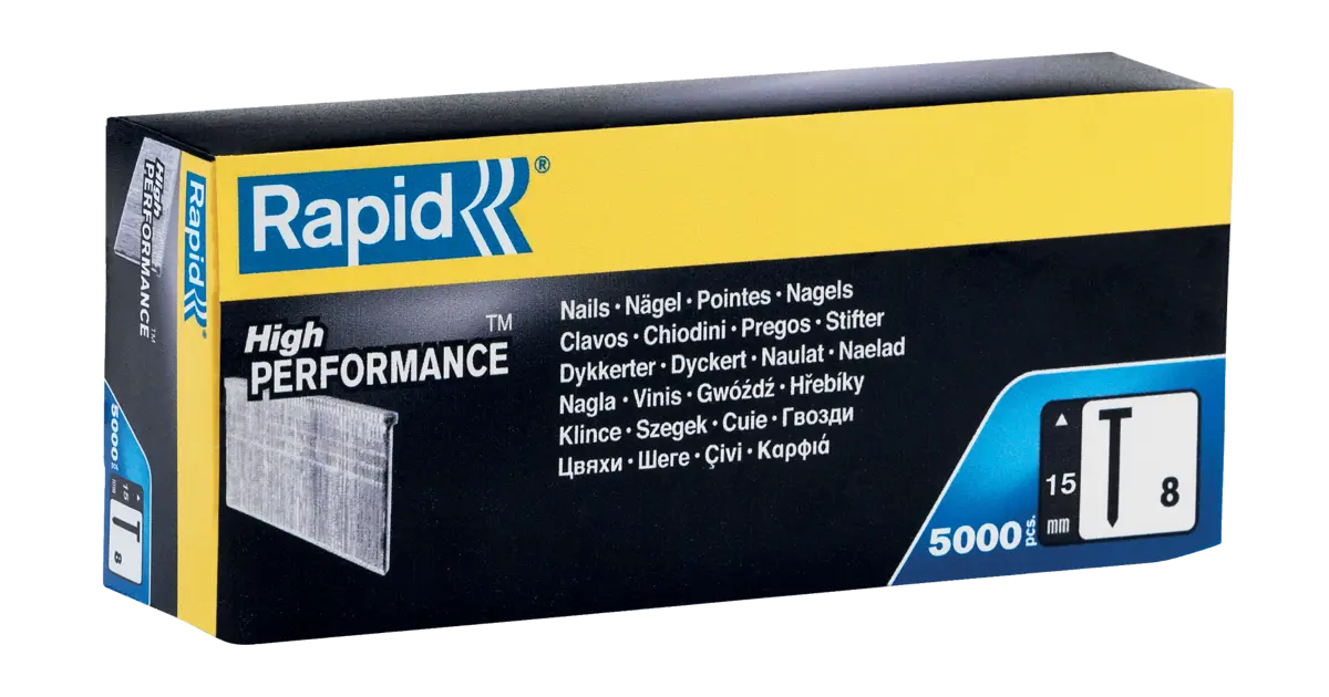 Rapid No. 8 Brad nail 15 mm | RAPID