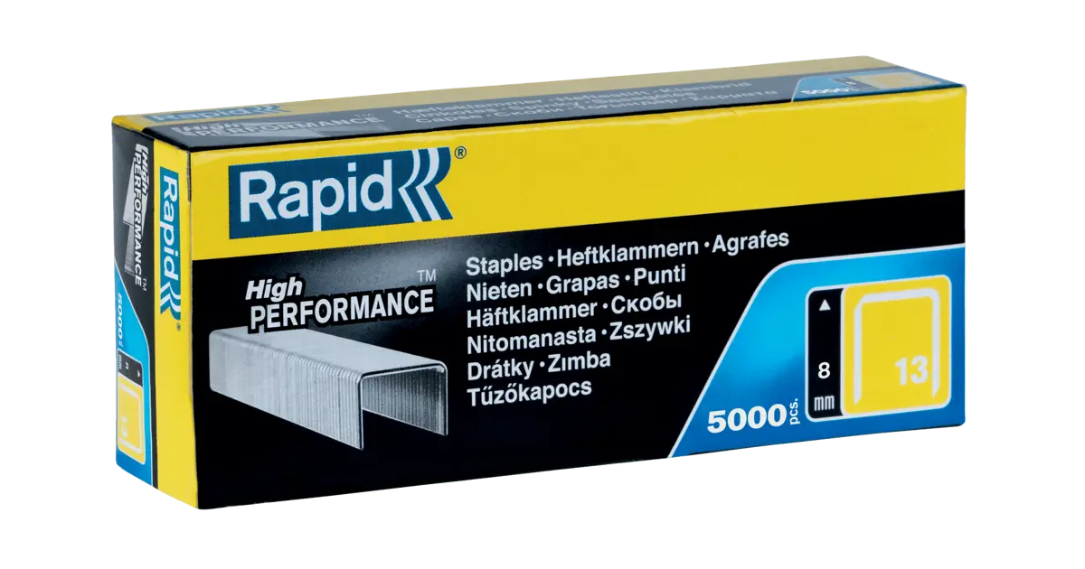 Rapid No. 13 Finewire staple 8 mm | RAPID