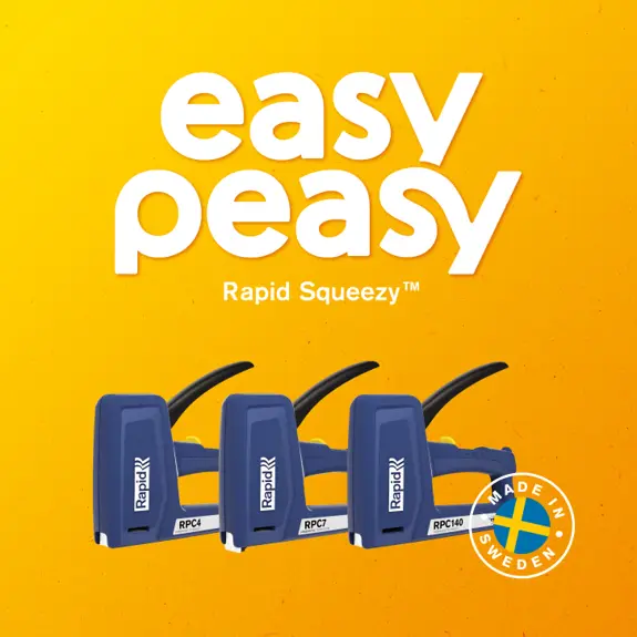 Easy Stapling with the Rapid Squeezy